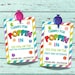 First Day of School Lollipop Gift Tag, Thanks for Popping In, Meet the ...