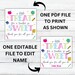 Editable Sweet Teacher Treat Gift Tag, Teacher Appreciation Week, End ...
