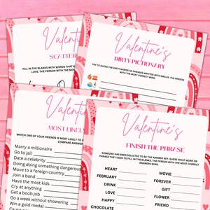 Printable Valentines Day Game Bundle Party Games and Activities ...