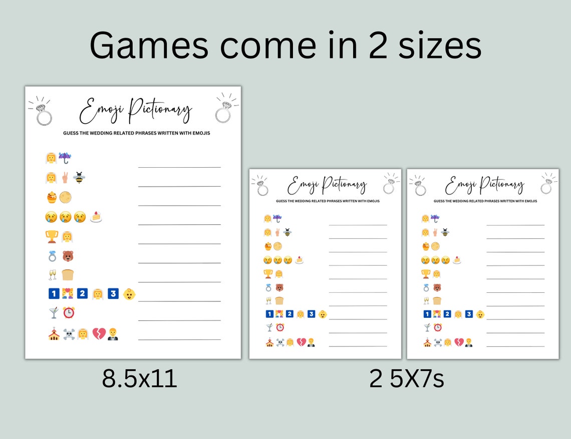 Printable Engagement Party Game Bundle, Engagement Party Activities ...