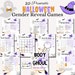 Halloween Themed Printable Gender Reveal Game Bundle is a - Etsy