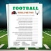 Football Game, Riddle Me This, Football Party Game, Football Birthday ...