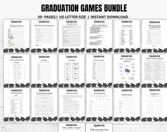 Graduation Games 2026, Graduation Party Games, Class of 2026 Graduation ...