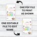 Editable Sweet Treat Teacher Gift Tag, Teacher Appreciation, End of ...