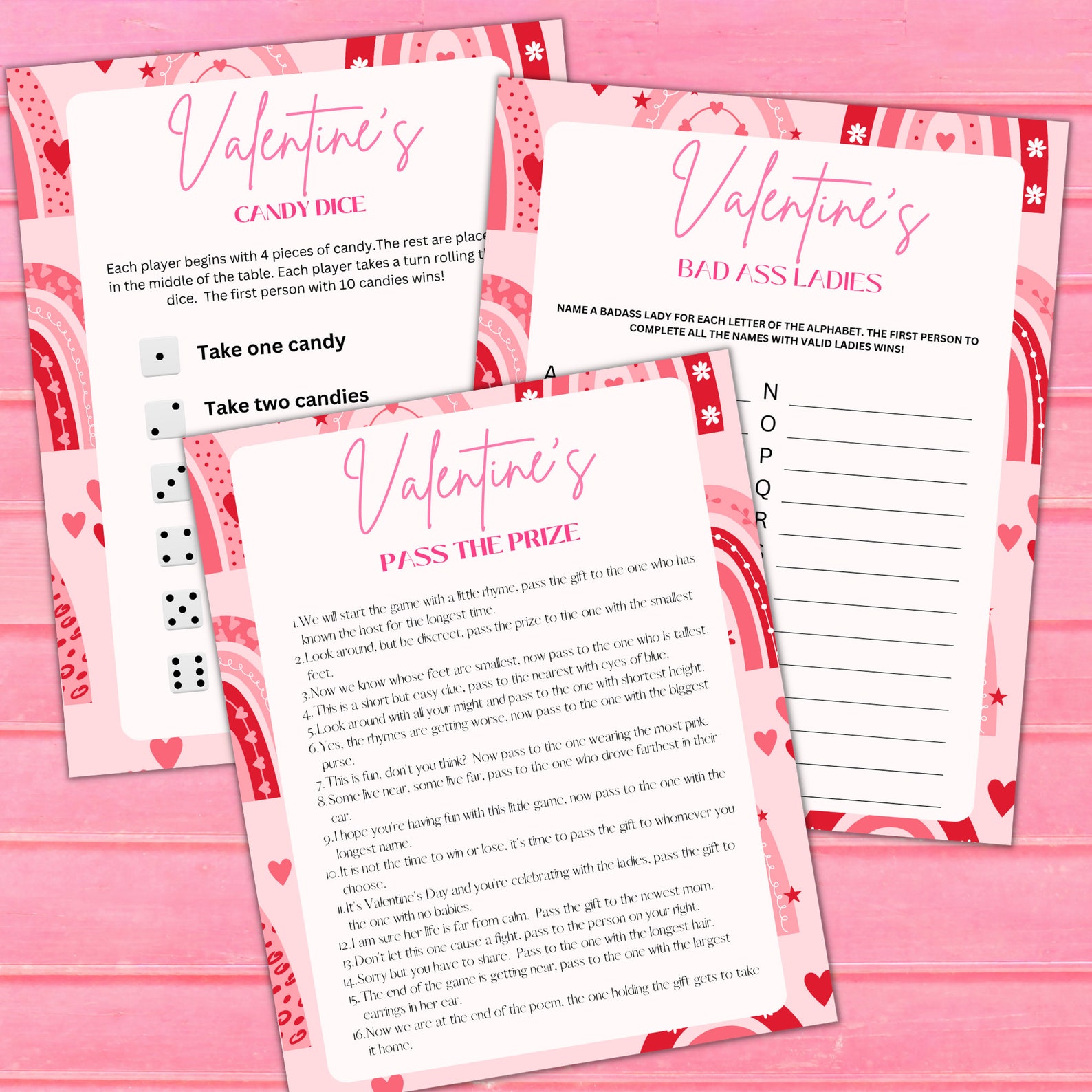 Printable Valentines Day Game Bundle Party Games and Activities ...