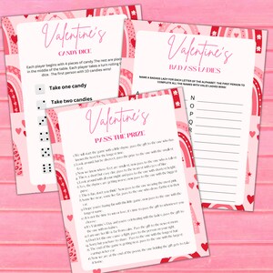 Printable Valentines Day Game Bundle Party Games and Activities ...