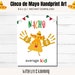 Cinco De Mayo Craft, Cinco De Mayo Handprint and Footprint, Printable ...