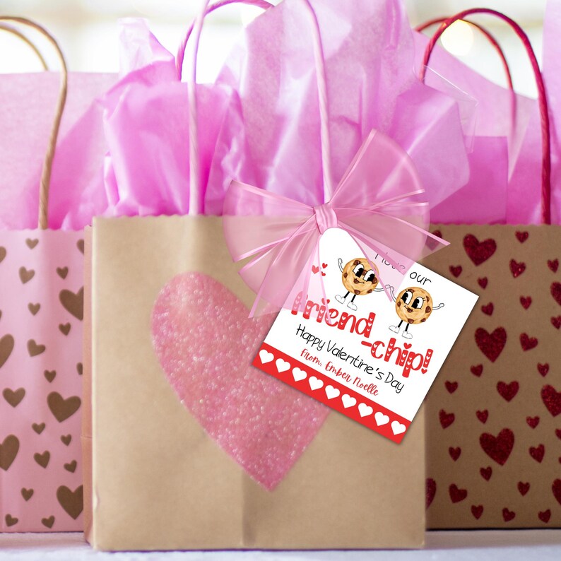 Teacher Valentines Gift Tag, Printable Valentine Gifts Tags, Valentines ...