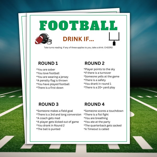 Football Party - Etsy