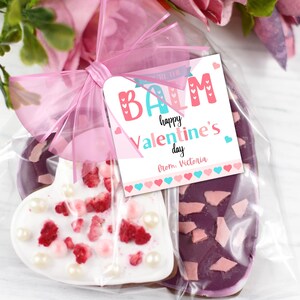 Lip Balm Valentines Tag, You're the Balm Tags, Tweens Teens Teachers ...