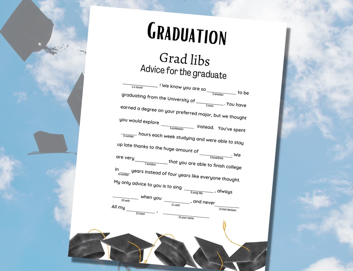 Printable Graduation Games, Selfie Scavenger Hunt 2024 Graduation Games ...