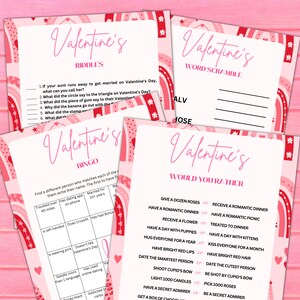 Printable Valentines Day Game Bundle Party Games and Activities ...