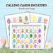 30 EASTER EGG Bingo Cards Game, Easter Egg Hunt Bingo, Easter Bunny ...