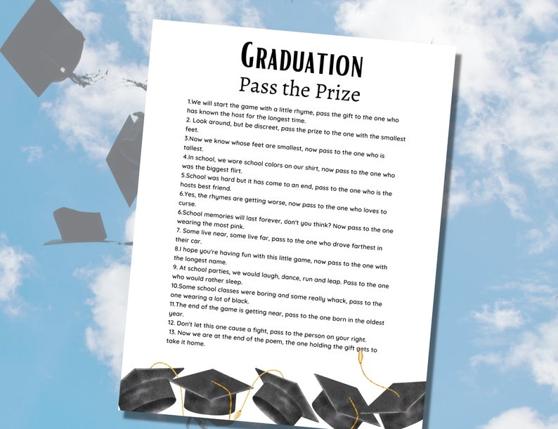 Printable Graduation Games Selfie Scavenger Hunt 2023 - Etsy