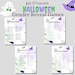 Halloween Themed Printable Gender Reveal Game Bundle is a - Etsy