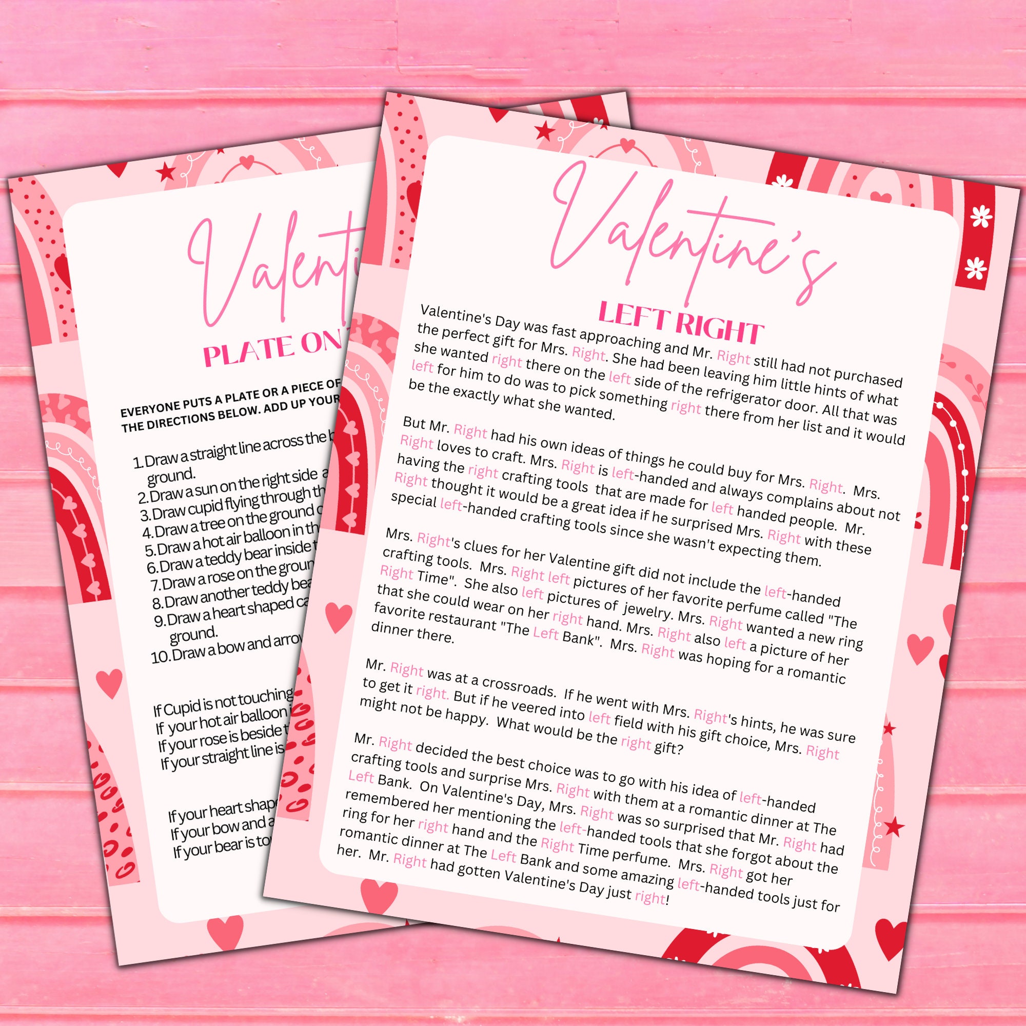 Printable Valentines Day Game Bundle Party Games and Activities ...