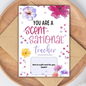 Teacher Appreciation Printable Gift Card Holder Bundle, Teacher Gift ...