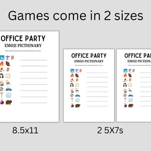 Office Party Game Bundle, Printable Work Party Games, Staff Game Idea ...