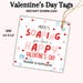 Soapin' Valentines Gift Tag, Printable Valentine Tag, Soapin You Have a ...
