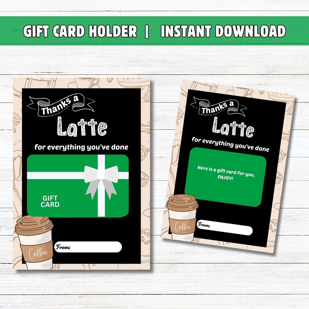 Teacher Appreciation Printable Gift Card Holder, Teacher Gift Card ...