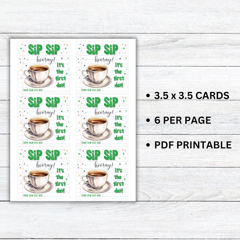 Teacher Sweet Treat Gift Tag, Teacher Appreciation, Baked Snack Teacher ...