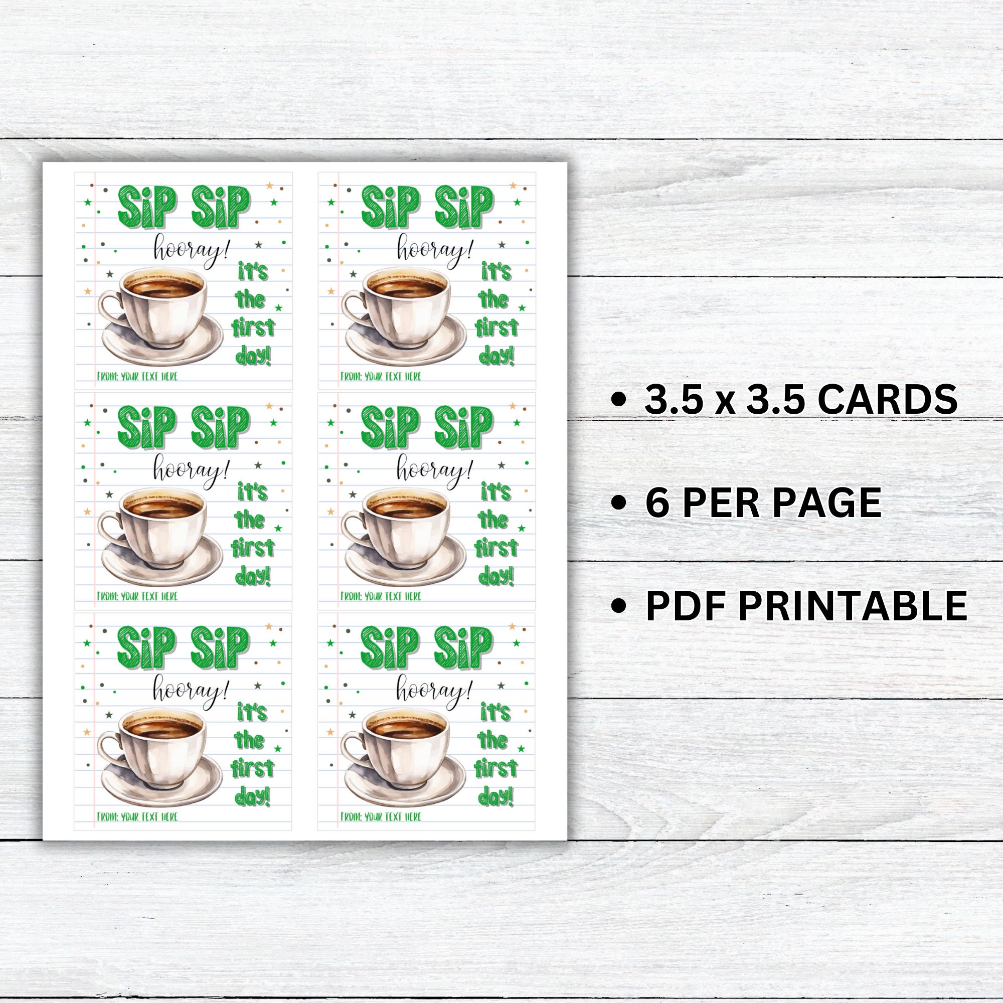 Teacher Sweet Treat Gift Tag, Teacher Appreciation, Baked Snack Teacher ...