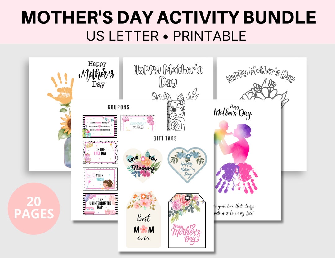 Mother's Day Activity, Mother's Day Printable, Mother's Day Games ...