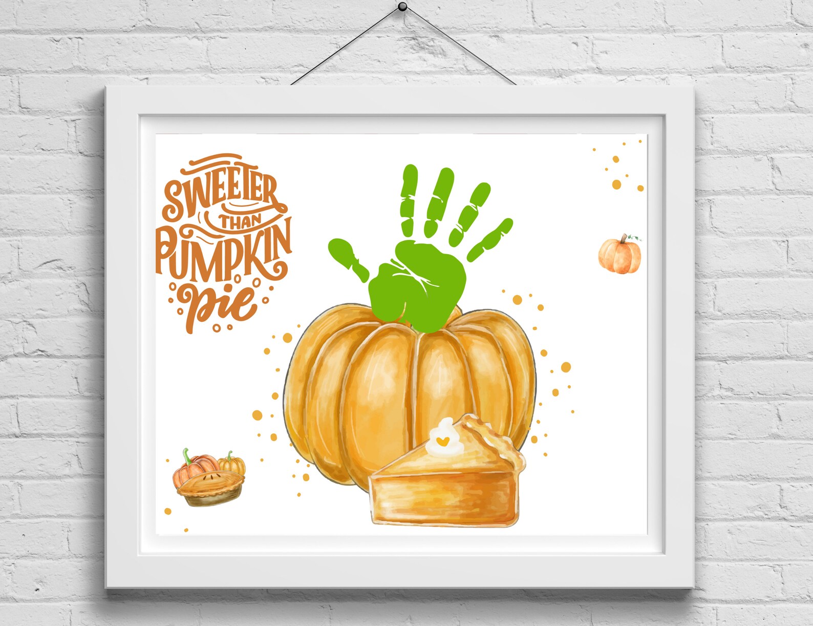 Fall Handprint Art, Fall Craft, Kids Handprint Art Craft, Fall Art for ...