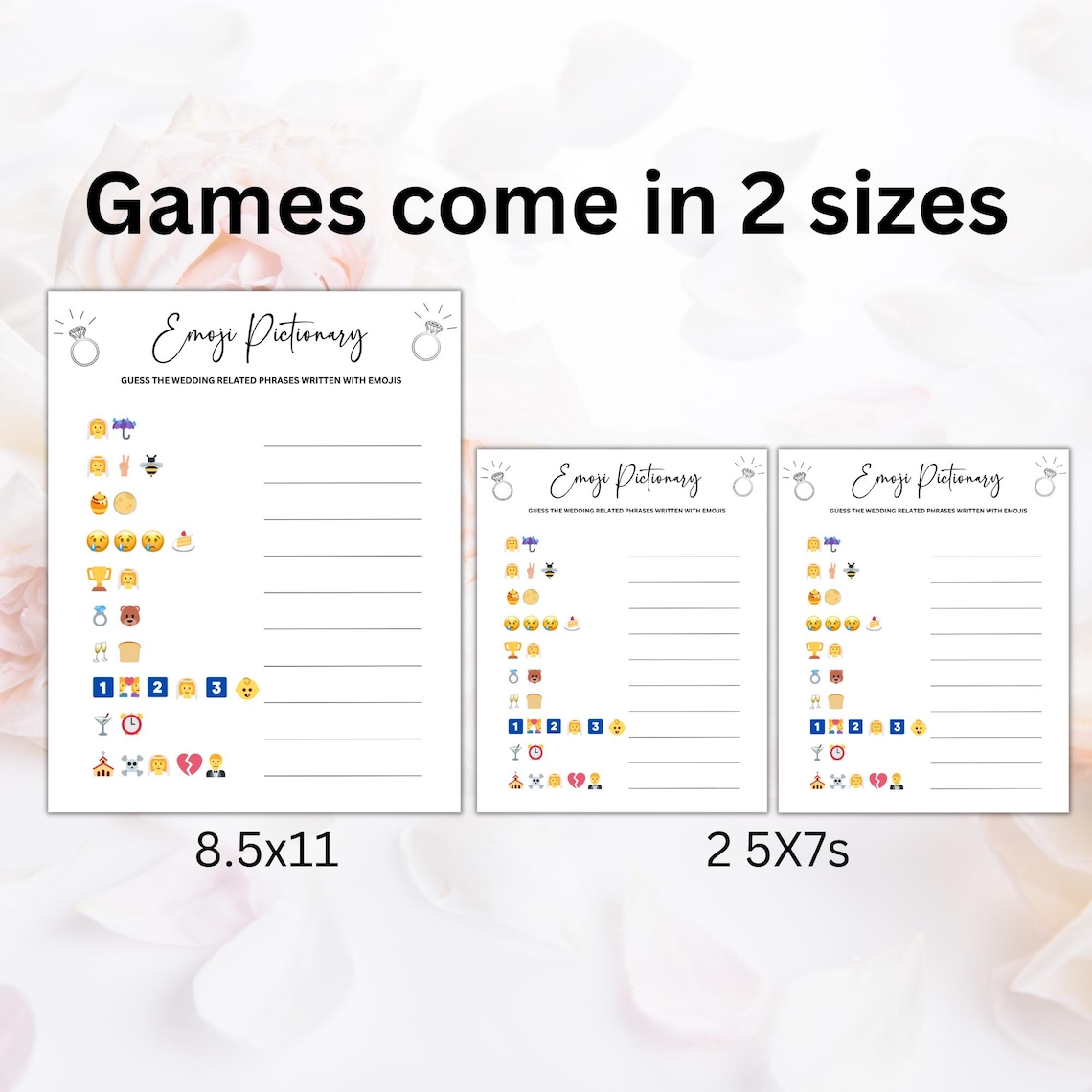 Printable Engagement Party Game Bundle, Engagement Party Activities ...