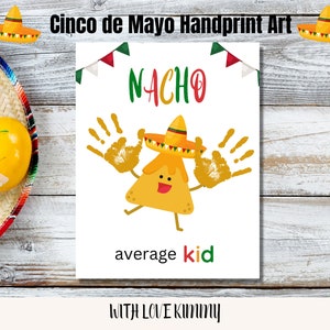 Cinco De Mayo Craft, Cinco De Mayo Handprint and Footprint, Printable ...