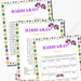 Printable Mardi Gras Game Bundle Party Games and Activities, Mardi Gras ...