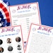 Fourth of July Game Bundle, Printable Family Games, Patriotic Party ...