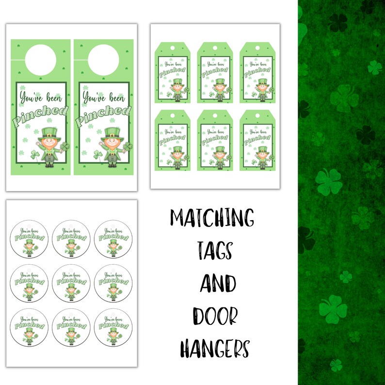 You've Been Pinched Printable Bundle, We've Been Pinched Kit, I've Been ...