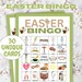 50 EASTER Bingo Cards Game, Christian Bingo, Religious Bingo Game ...