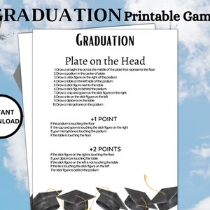 Printable Graduation Games, Selfie Scavenger Hunt 2024 Graduation Games ...