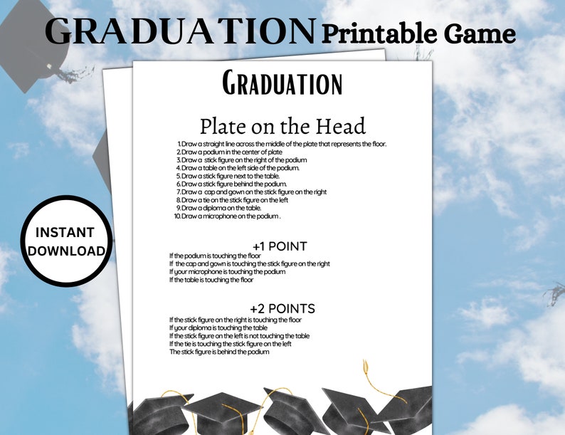 Printable Graduation Games, Selfie Scavenger Hunt 2024 Graduation Games ...