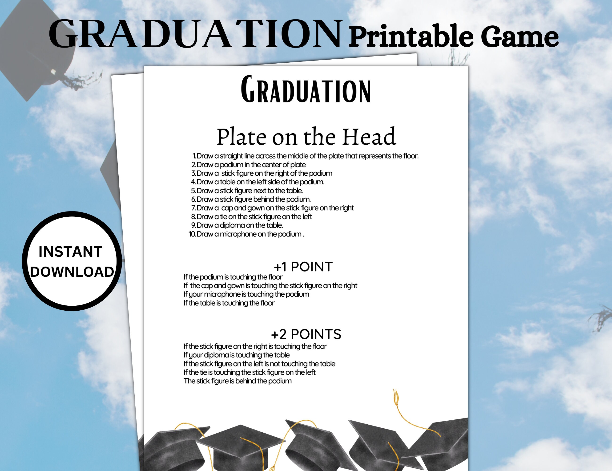 Printable Graduation Games, Selfie Scavenger Hunt 2026 Graduation Games ...