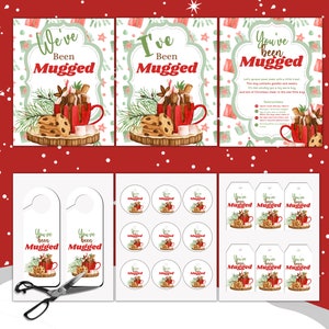 You've Been Mugged Printable Bundle, We've Been Mugged Kit, I've Been ...