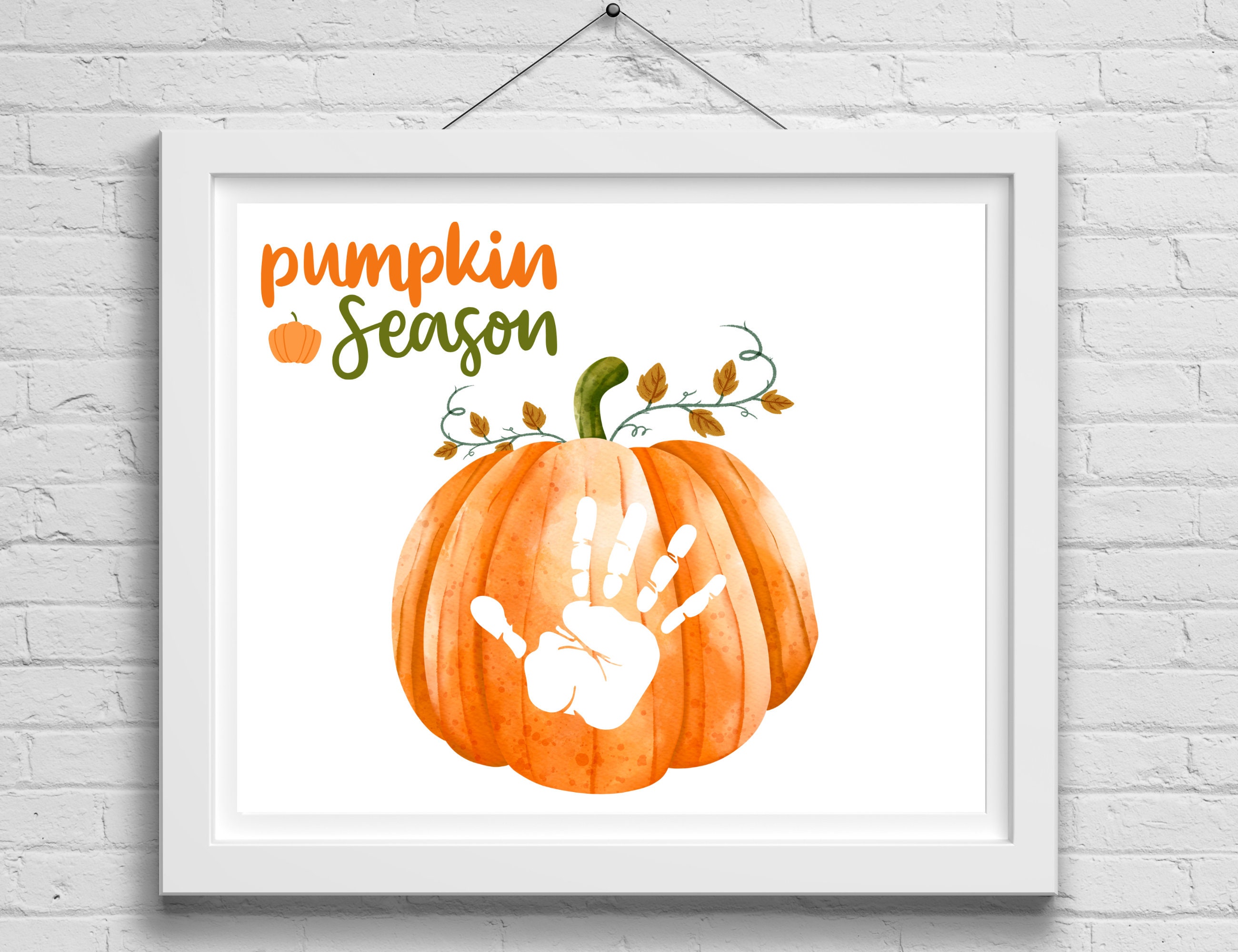 Fall Handprint Art, Fall Craft, Kids Handprint Art Craft, Fall Art for ...