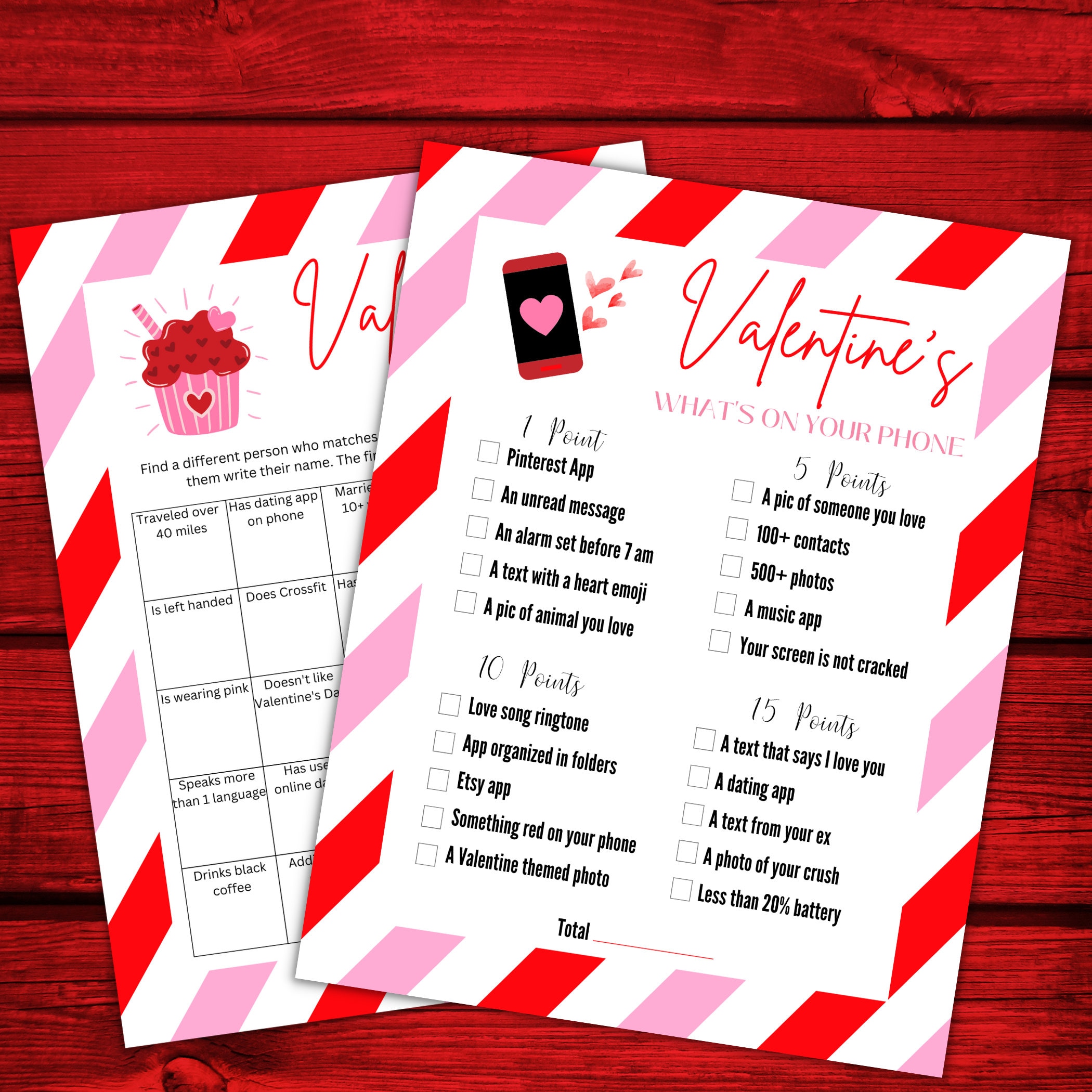Printable Valentine's Day Game Bundle, Party Games and Activities, Kids ...