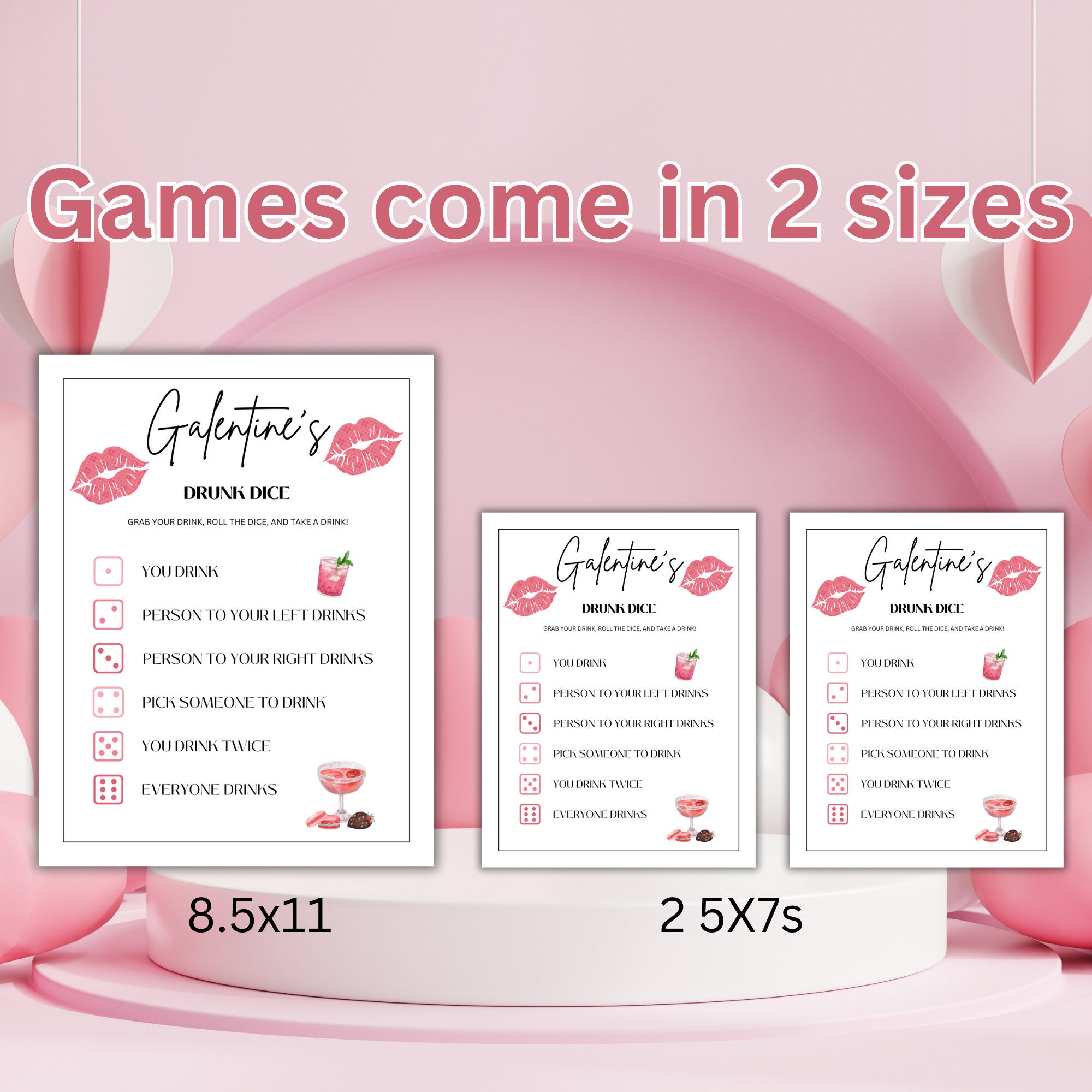 Printable Mega Galentines Day Game Bundle Party Games and Activities ...