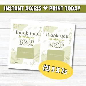 Teacher Appreciation Printable Gift Card Holder, Teacher Gift Card ...