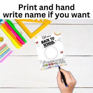 Editable Doh Back to School Play Gift, Meet the Teacher Doh Tag for ...