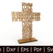 Psalm 23 Cross Laser Cut File – Christian Home Decor (svg, Dxf, Pdf ...