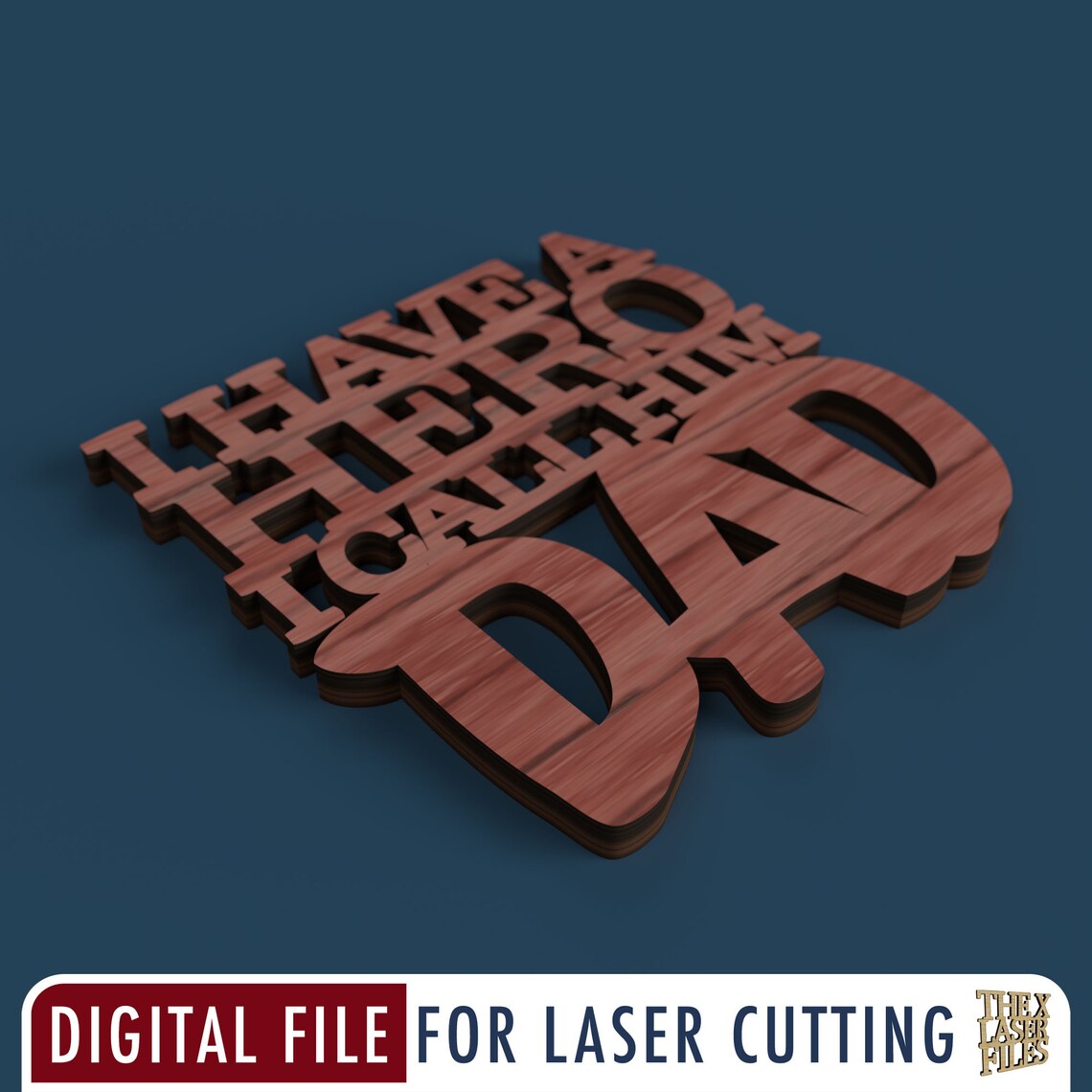 Dad Coasters - Laser Cut File Svg Dxf Pdf Eps DIGITAL FILE - Etsy