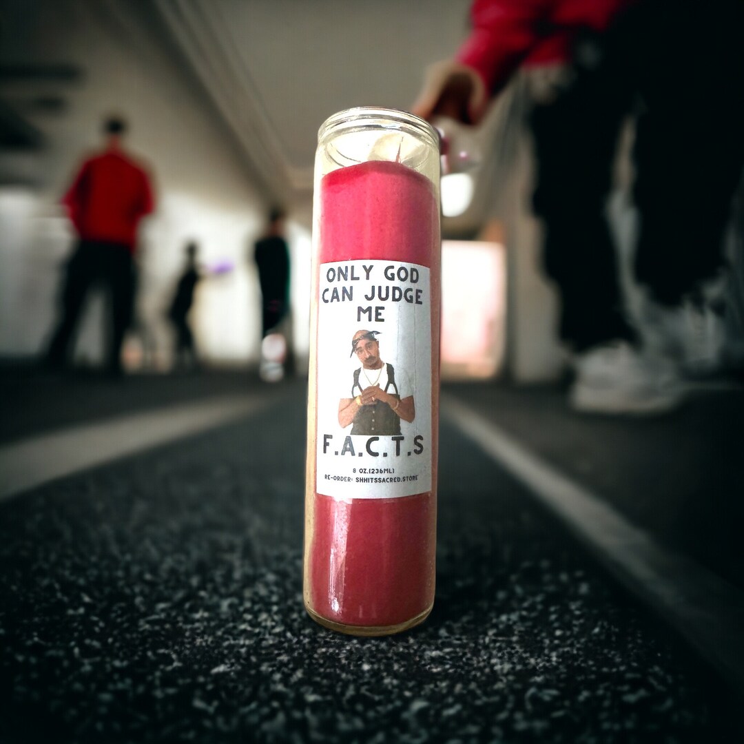 Tupac Shakur Tribute 8 Oz Candle - Etsy