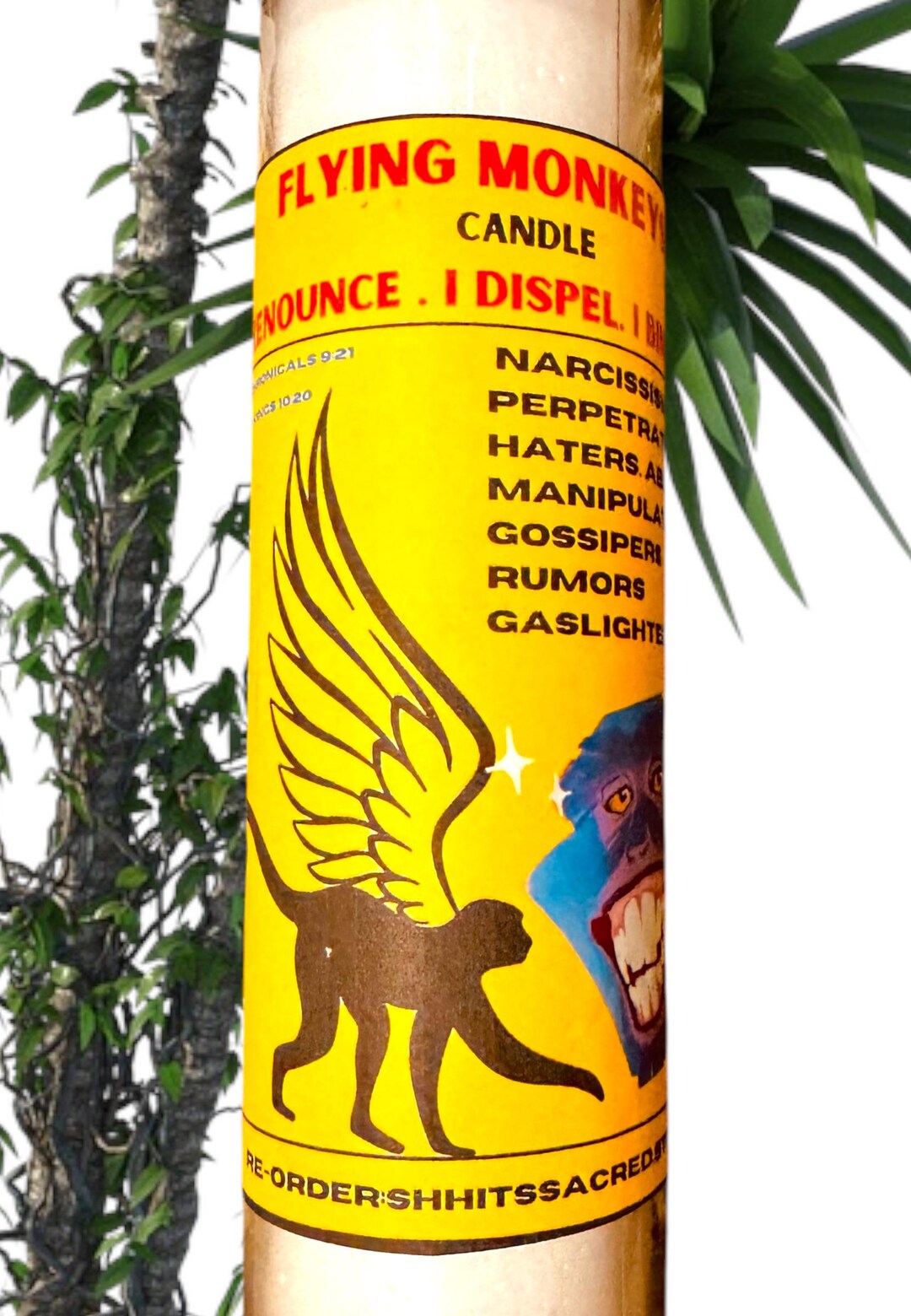 Flying Monkey Ritual Candle - 8 Oz Wax - Etsy