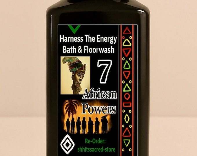 7 African Powers Bath & Floor Wash • Spiritual Cleansing Wash ...