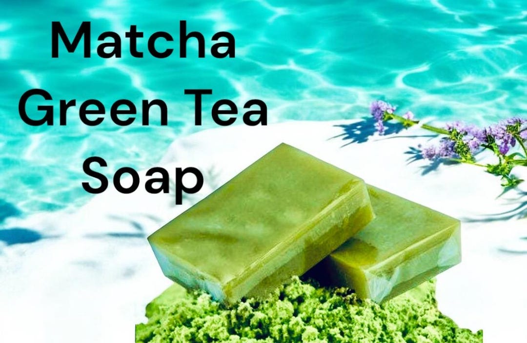 Matcha Green Tea Soap - Etsy