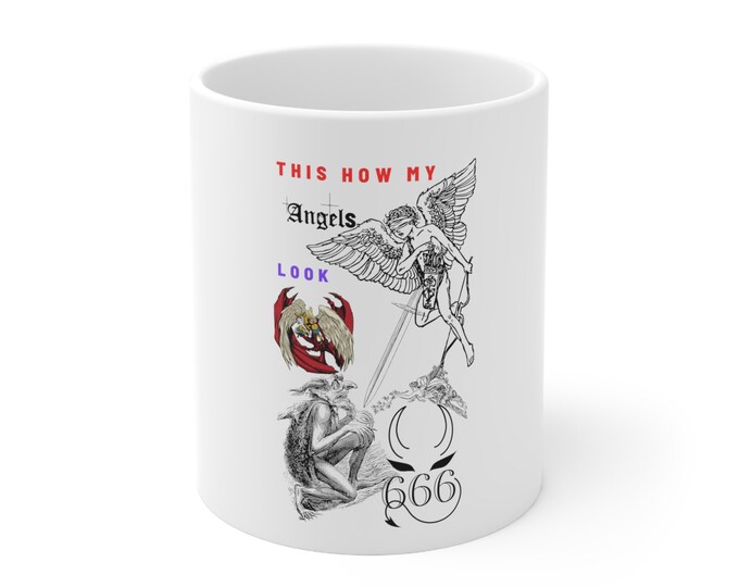This is How My Angels Look Ceramic Mug 11oz - Etsy